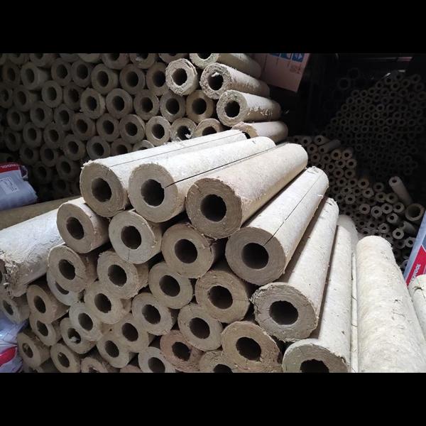 Jual Rockwool Pipa Batangan (Rockwool Pipe Isolasi Panas) 1" x 50mm ...