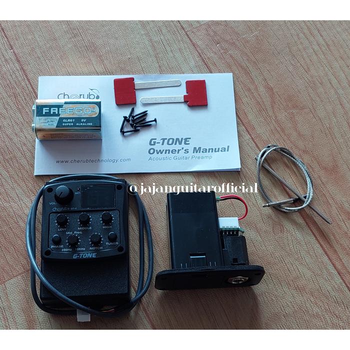 Jual Preamp Gitar Akustik Cherub G-Tone GT-4 Original - Kota Depok ...