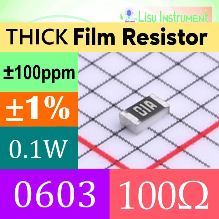 Jual SMD 100R Resistor 0603 1% SMT 100Ω Ohm - Kota Depok - Lisu ...