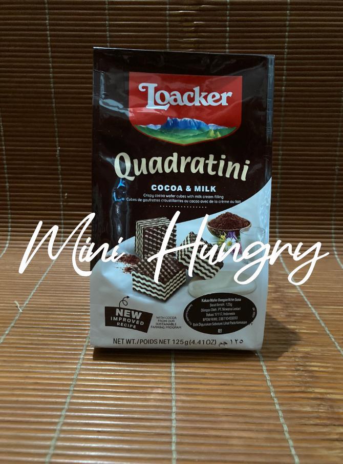 Promo Loacker Quadratini 110-125gr All Varian - Cocoa n Milk - Jakarta Utara - Mini Hungry ...