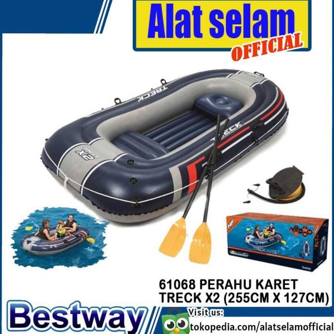 Jual Perahu Karet Inflatable Rubber Boat Bestway Hydro Force Treck X2 ...