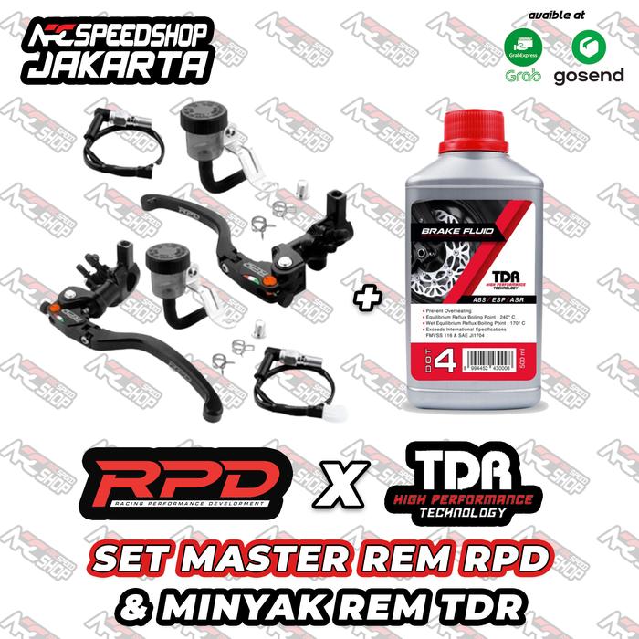 Jual MASTER REM RPD TDR RADIAL SET KIRI KANAN XMAX 250 NMAX TURBO PCX ...