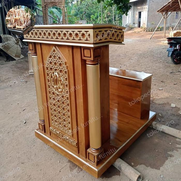 Jual mimbar masjid menawan - Kab. Jepara - doa ibu terbaik furniture ...