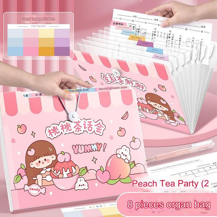 Jual Organizer kertas, Map kertas, Dokumen Keeper 8 slot, Folder Map ...