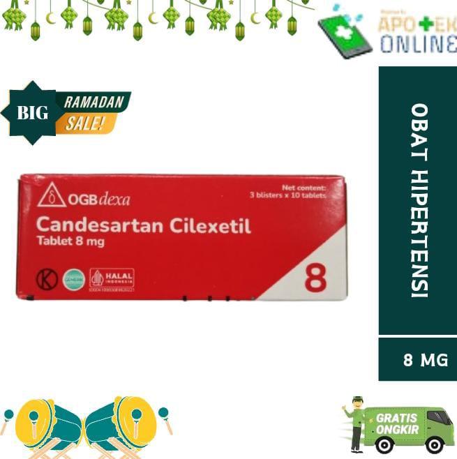 Jual CANDESARTAN 8 MG 1 STRIP 10 TABLET - Kota Surabaya - Apotek Dewi Farma Sawahan | Tokopedia