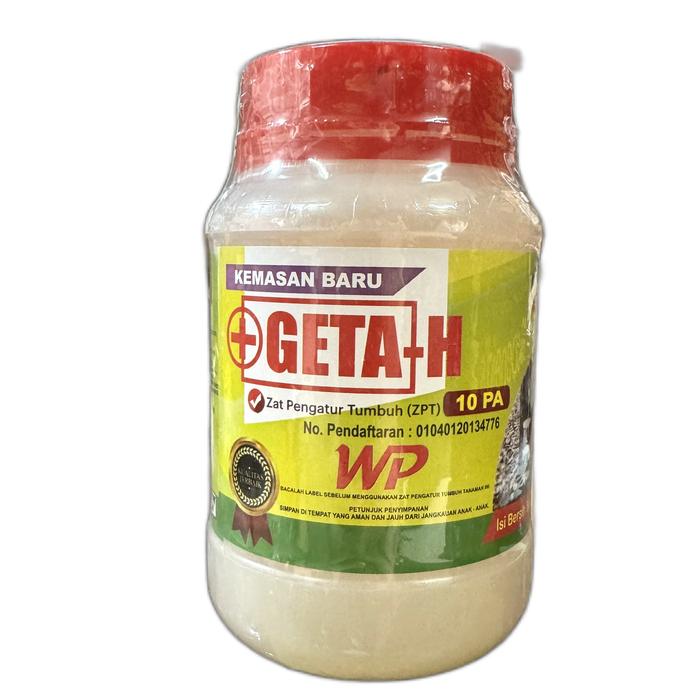 Jual GETA-H WP PUTIH 10 PA 500 ML/OBAT PENAMBAH GETAH POHON BTG KARET ...