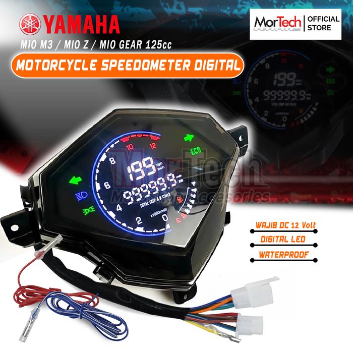 Promo Speedometer Digital LED Yamaha Mio M3 / Mio Z / Gear 125 ...