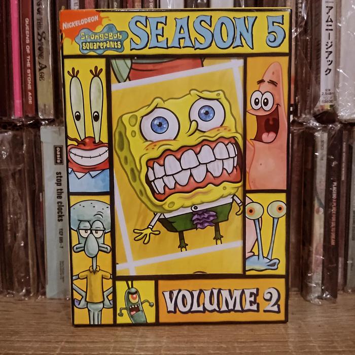 Jual dvd kartun import original Spongebob series season 5 volume 2 (2 ...