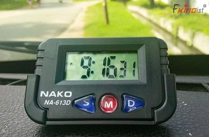 Jual jam tempel PERSEGI clock digital mobil car/Jam Mobil - NAKO ...