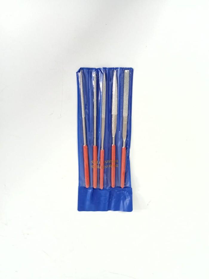 Jual Kikir Diamond Set 5pcs Kikir Intan Mini Diamond Carving Set Kikir ...
