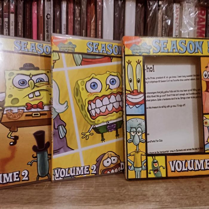 Jual Dvd Kartun Import Original Spongebob Series Season 5 Volume 2 (2 ...
