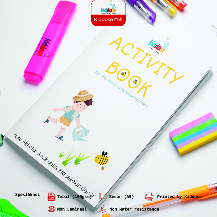 Jual BUKU AKTIVITAS ANAK PERTAMAKU Worksheet Anak Pra TK 2 3 4 Tahun ...