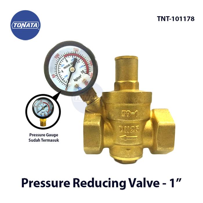 Promo Pressure Reducing Valve / Pengatur Tekanan Air 1 Inch / Brass - Kab. Tangerang - Tonata ...