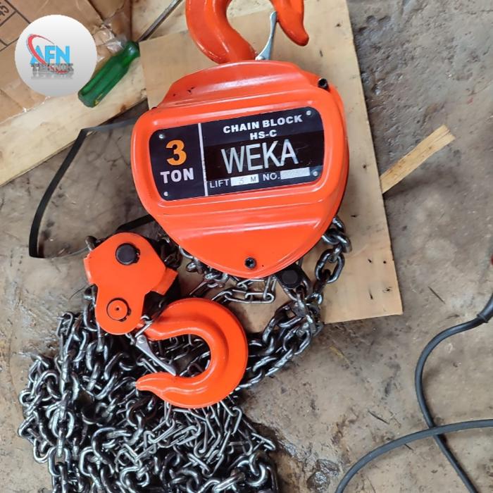 Jual Takel Chain Block Weka 3 ton x 3 meter - Jakarta Utara - AFN ...