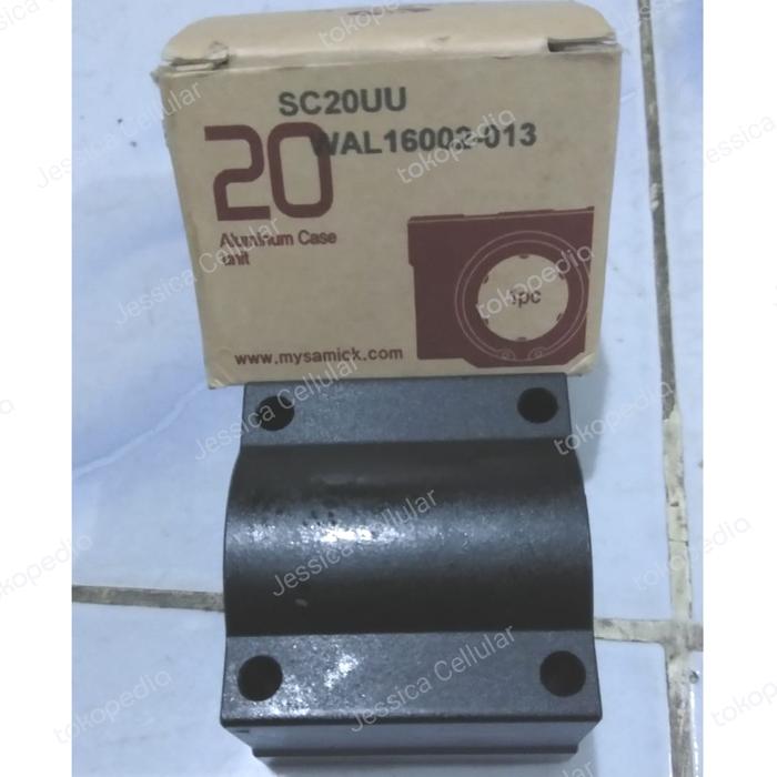 Jual LINEAR MOTION BEARING SC 20 UU SAMICK / SC20UU SAMICK DIAMETER AS ...