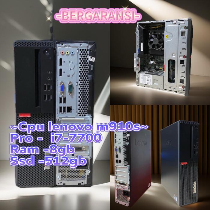 Jual PC LENOVO M910s CORE i7 7700 RAM 8GB SSD 512GB LIKE NEW - Kota ...
