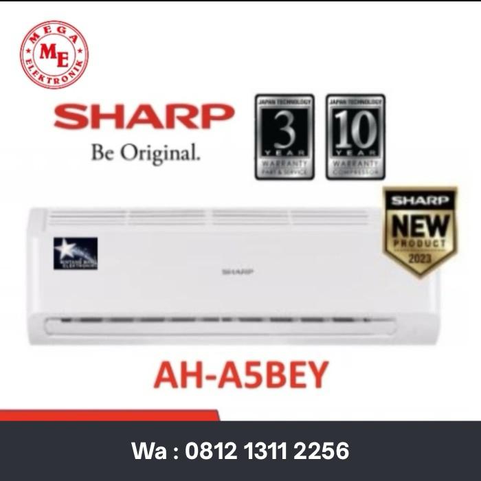 Jual AC SHARP 1/2 PK AH-A5BEY 360 WATT R32 GARUDA SERIES UNIT ONLY - Kab. Purwakarta - MEGA ...