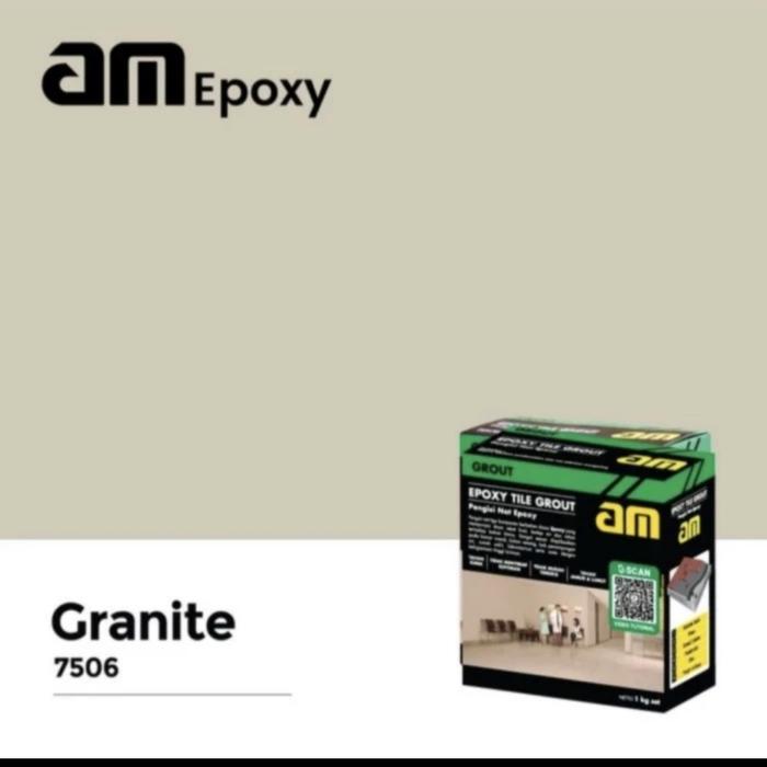 Jual Am 55 Pengisian nat Epoxy tile grut @1kg (warna granite) - Jakarta ...