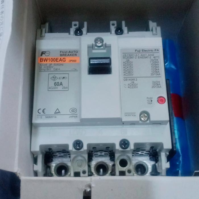 Jual MCCB FUJI 3P 60A BW100EAG ORIGINAL - Kota Bandung - planet ...