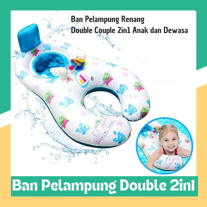 Jual Ban Pelampung Renang Double Couple 2in1 Anak dan Dewasa - Jakarta ...