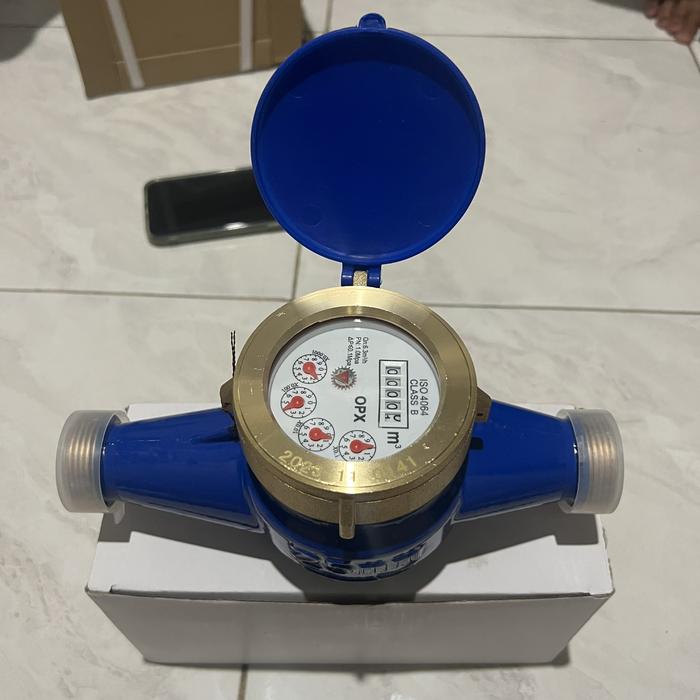 Jual METERAN AIR 1 INCH DN25 / WATER METER 1" INCH / FLOWMETER AIR 1" INCH - Jakarta Barat ...