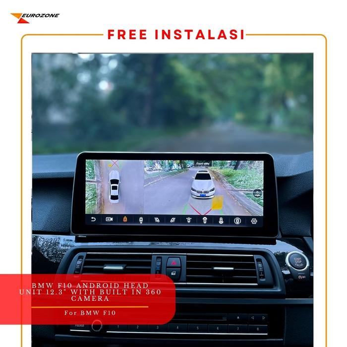 Jual BMW F10 NBT Android Head Unit 12.3" with built in 360 camera ...