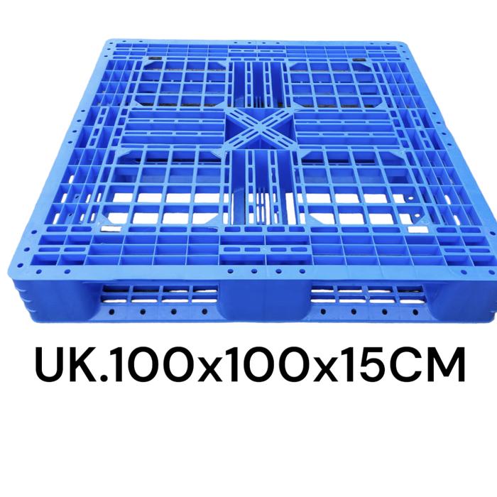 Promo pallet plastik ukuran 100 x 100 x 15 cm palet plastik type jaring ...