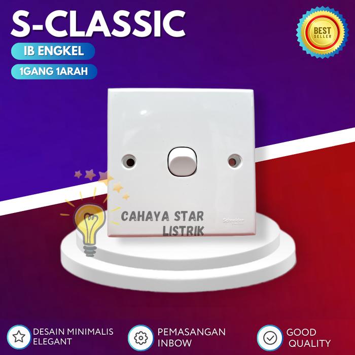 Jual SCHNEIDER SAKLAR ENGKEL CLASSIC CLIPSAL TERMURAH - Kota Surabaya ...