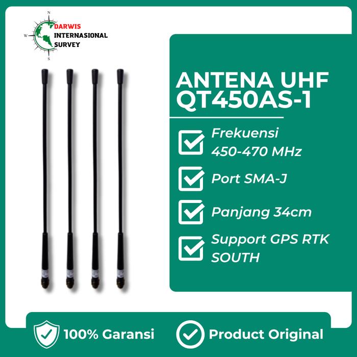 Jual Antena UHF GNSS QT450AS-1 Frekuensi 450-470-MHz Cocok untuk Gps Rtk South G1 G1 Plus - Kab ...