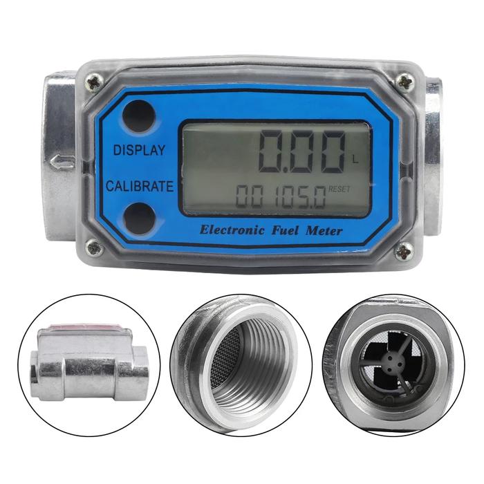 Jual flowmeter solar 1 inch Digital Flow meter solar 1 in Digital STP ...