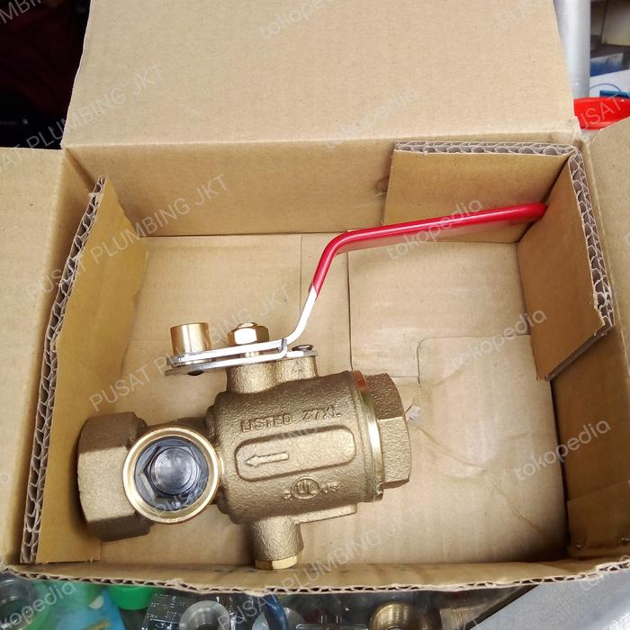 Jual Test Drain Valve 1" inch / Sight glass 1" inch - Jakarta Pusat ...