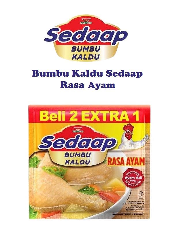 Jual Sedaap Bumbu Kaldu Penyedap Rasa Ayam [ 9 Gr ] / 1 Pc - Kota Depok ...
