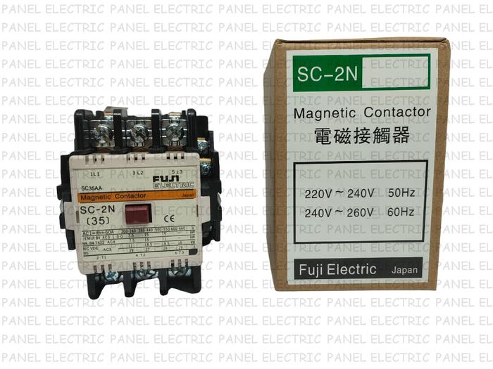 Jual MAGNETIC CONTACTOR FUJI SC-2N SC 2N 110V 220V 380V 37A KONTAKTOR - 380VAC - Jakarta Barat ...