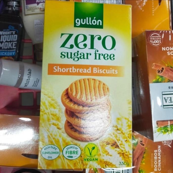 Jual Gullon zero sugar free Shortbread biscuit biskuit 330gr - Jakarta ...