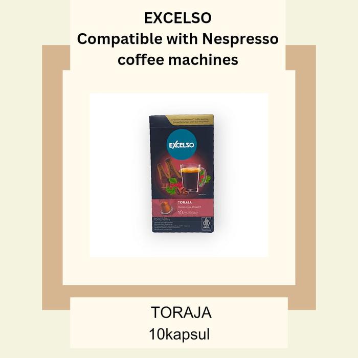 Jual EXCELSO Kopi Kapsul Nespresso TORAJA isi 10 pcs - Jakarta Barat ...