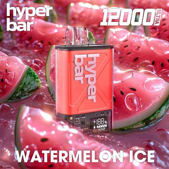 Jual Hyperbar Ultra 12000 Puff Flavor Watermelon Ice Disposable Pod ...