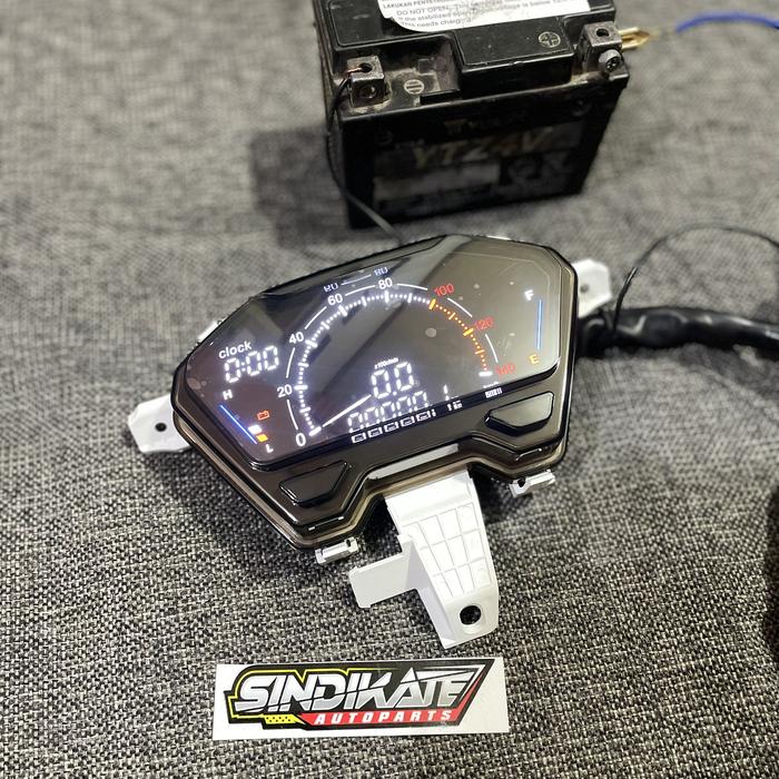 Jual Speedometer spidometer vario 125 150 160 led keatas model digital ...