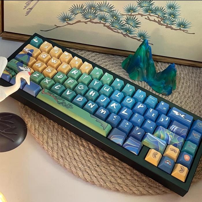 Jual Cherry JAPAN MOUNTAIN keycaps profile pbt keren lucu - Kota ...