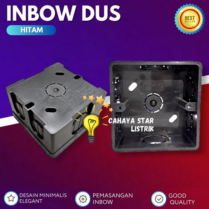 Jual Schneider Inbowdos / IB / Inbow Dos / Dus Kotak Hitam SWB_727245 ...