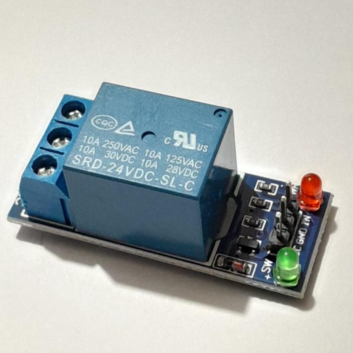 Jual Relay Module 1 Channel 24V untuk Arduino - Kota Blitar - Tokunik ...