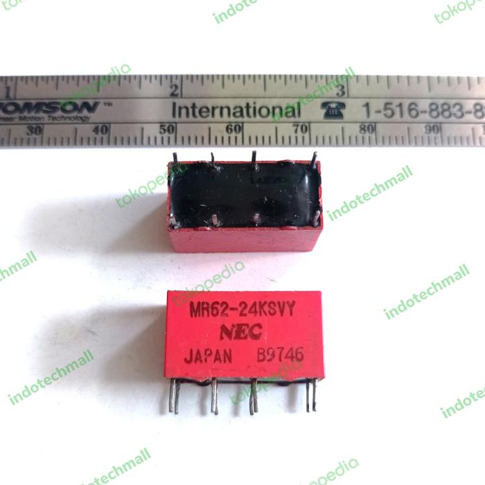 Jual Relay NEC 24V MR62-24KSVY Japan DPDT Signal Relay - Kab. Tangerang - indotechmall | Tokopedia