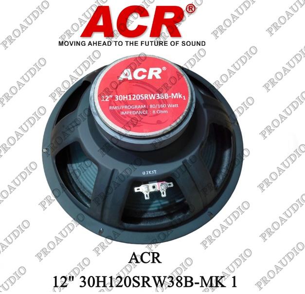 Jual SPEAKER KOMPONEN 12 INCH ACR WOOFER 30H120SRW38B MK1 ACR PRO ...
