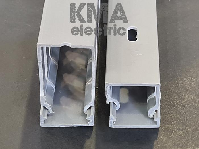 Jual kabel duct / trunking / wiring duct 25x25/25x45 (lubang abu PM 1 ...