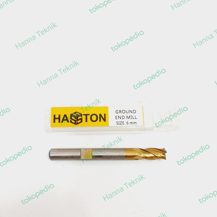 Jual PROHEX HASSTON EndMill Mata milling 6 MM Mata 4 ART.0520-060 ...
