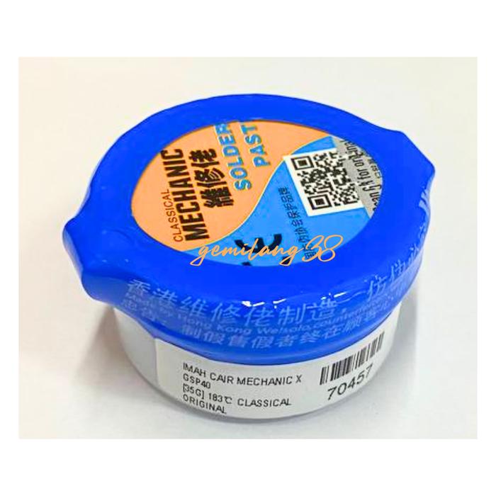 Jual Timah pasta / TIMAH CAIR / Solder Pasta MECHANIC - 35gr - Jakarta ...