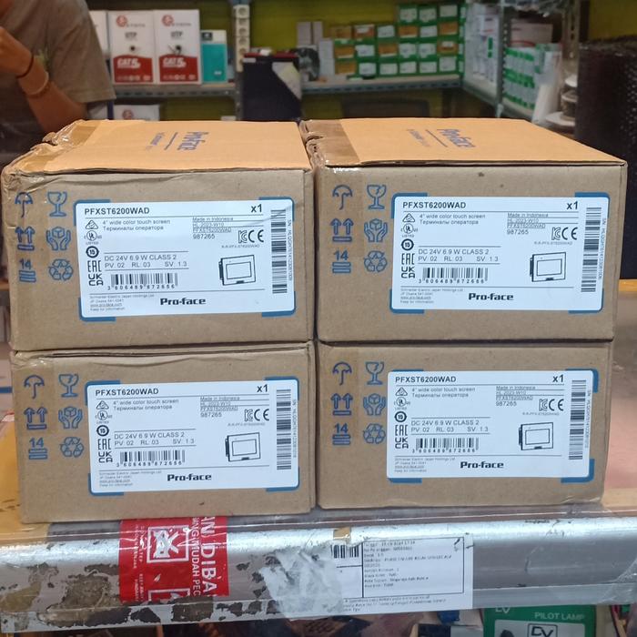 Jual PFXST6200WAD HMI PRO-FACE 4"TOUCH SCREEN DC 24V ORIGINAL - Kota ...