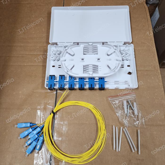 Jual roset fiber optik 6 core / roset FTTH 6 core Sc upc - Jakarta ...