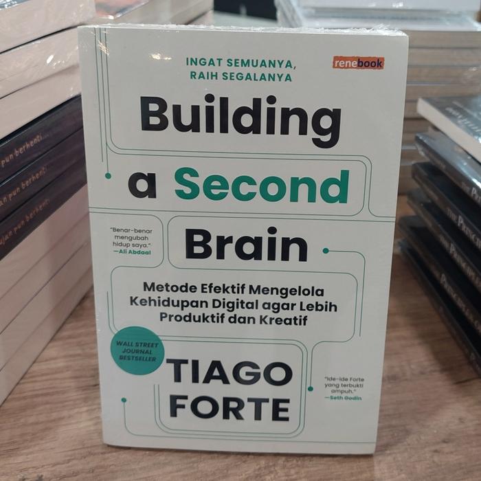 Jual Buku Building a Second Brain By Tiago Forte - Jakarta Barat - Showroom Books | Tokopedia