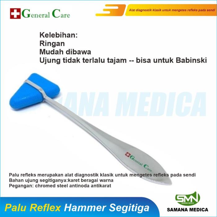 Jual Palu Reflex Hammer Segitiga GENERAL CARE GC untuk Skill Lab OSCE ...