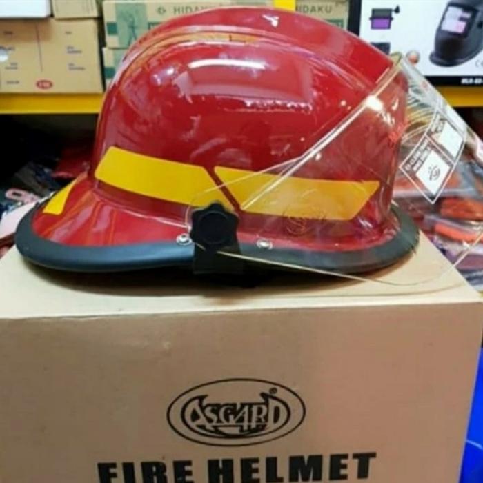 Jual Helm Pemadam Kebakaran ASGARD Original / Safety Helmet Pemadam ...